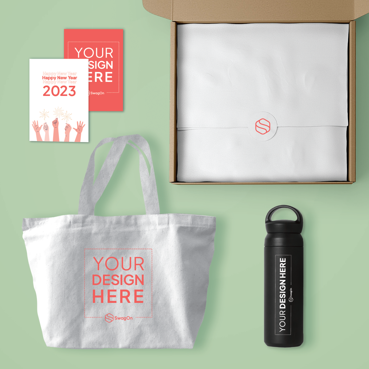 ชุดของขวัญสำหรับองค์กร พรีเมียม ดูดี พร้อมใช้งาน | Swagon